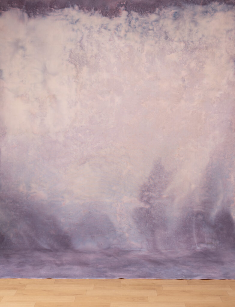 Purple Rain Painted Canvas Backdrop (RN#348) - Zen Backdrops