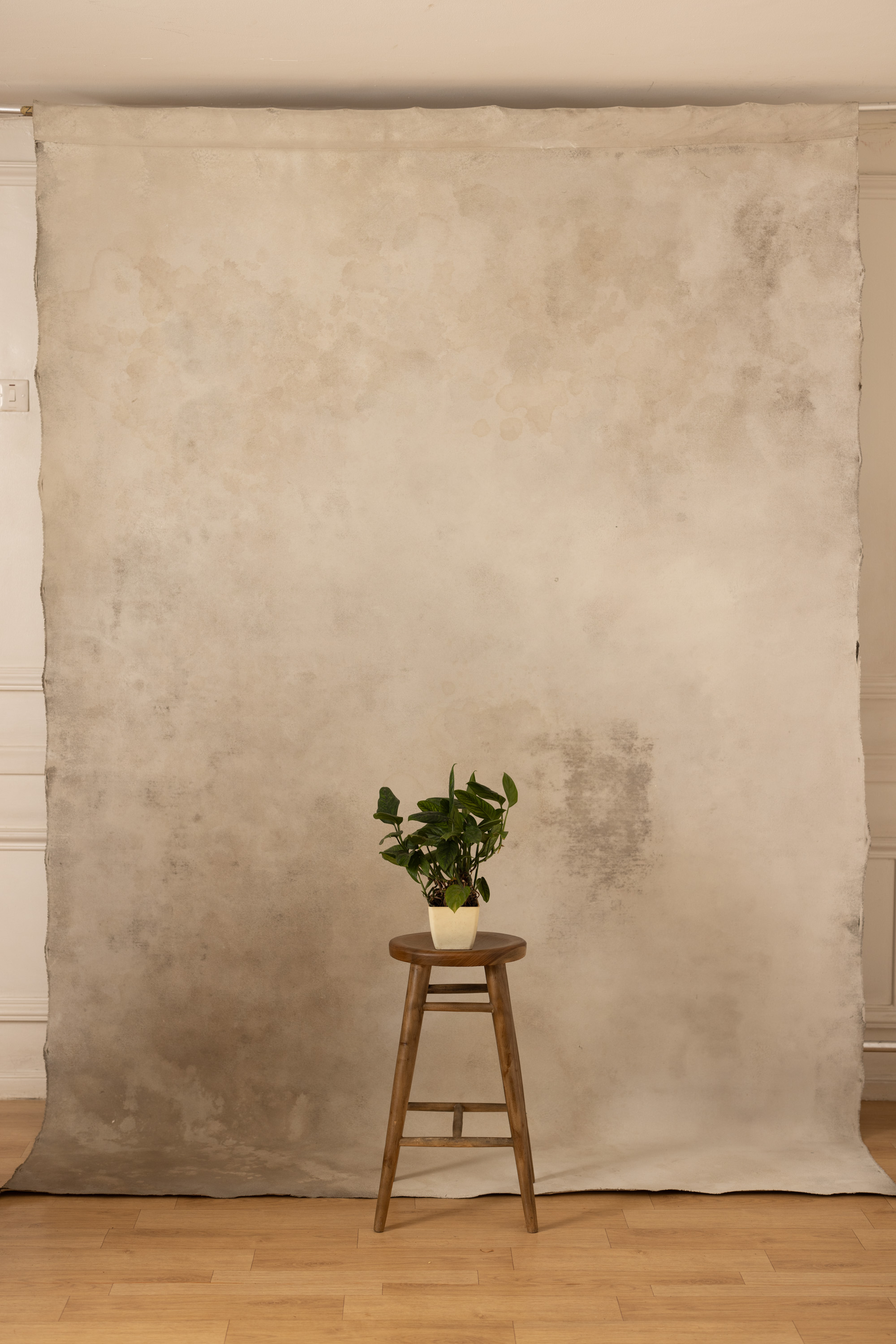 Satin Linen Painted Canvas Backdrop (SL#401) - Zen Backdrops