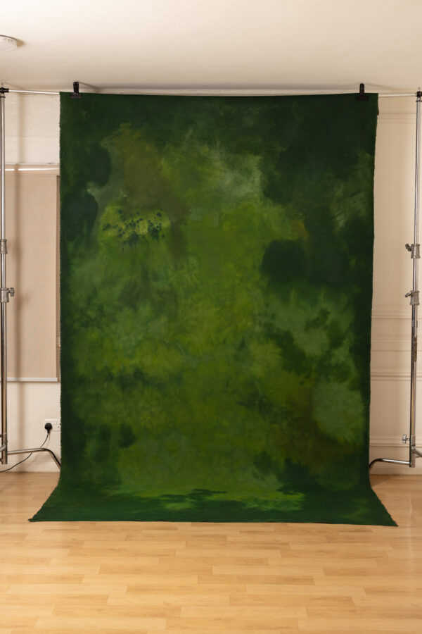 Seaweed Shoreline Painted Canvas Backdrop (RN#450) - Zen Backdrops