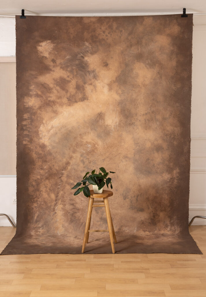 Rusted Terra Painted Canvas Backdrop(RN#472) - Zen Backdrops