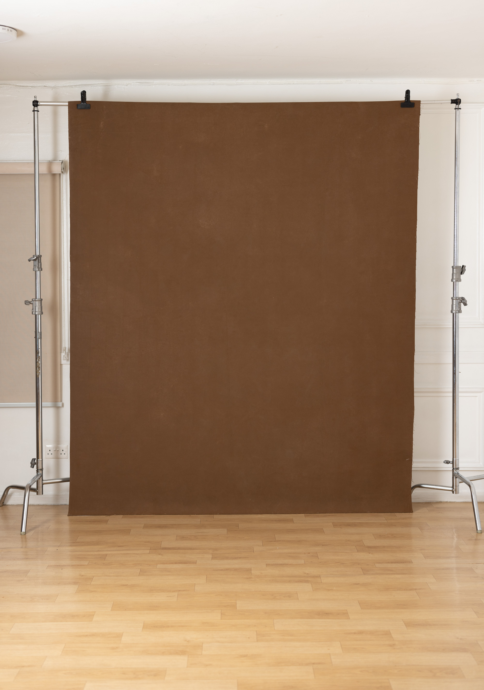 Earthy Walnut Painted Canvas Backdrop (RN#482) - Zen Backdrops